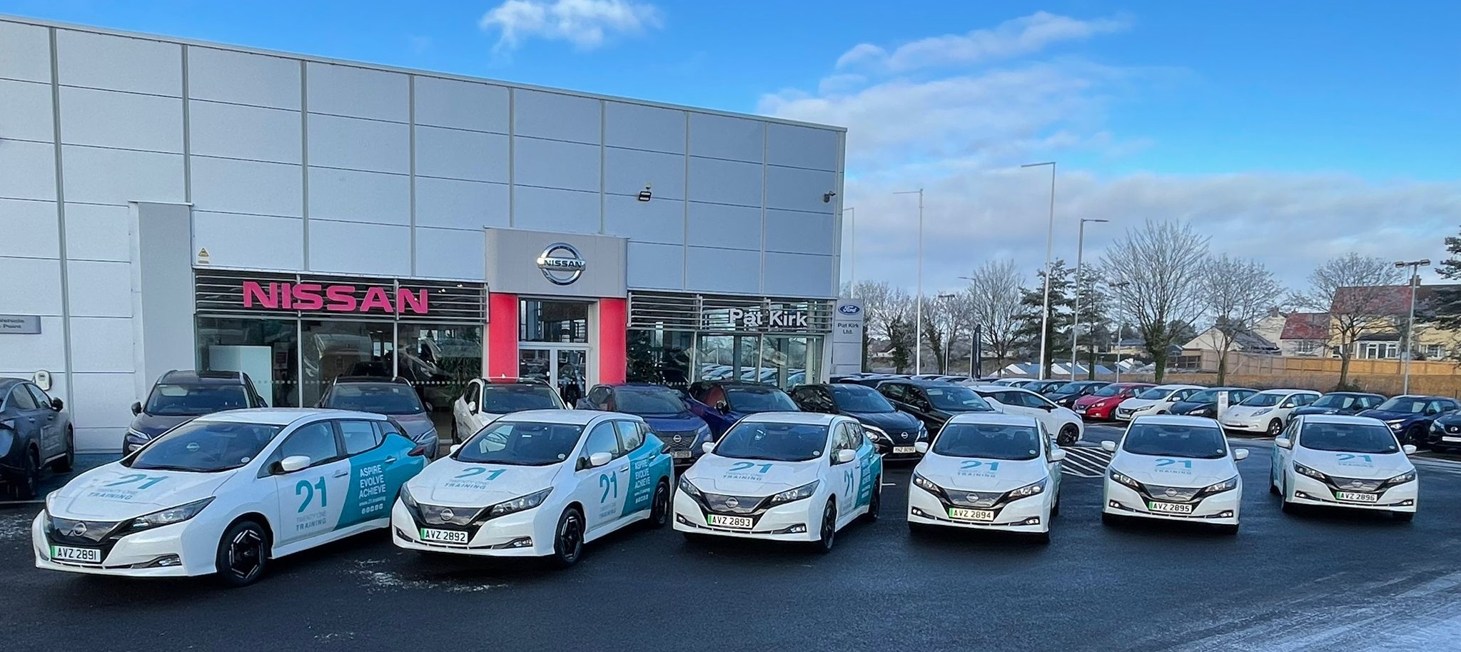 Pat Kirk Ltd supplying 21 Training with Transport - Londonderry Chamber